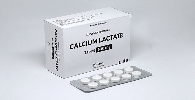 Calcium lactate 500 mg